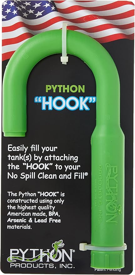Python Hook - Water Hose Attachment – KaveMan Aquatics Shop