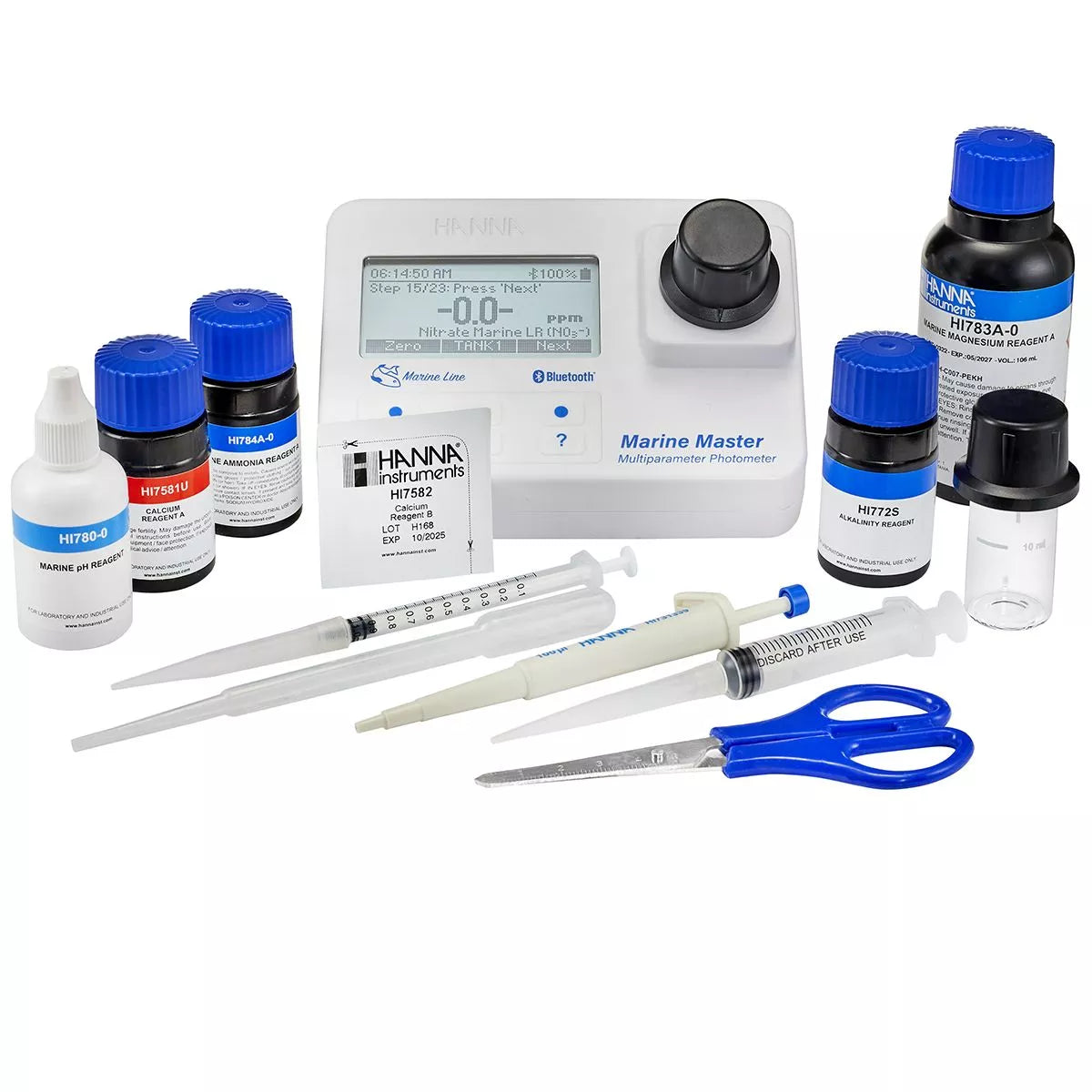 Hanna Marine Master Bluetooth Multiparameter Photometer HI97115 ...